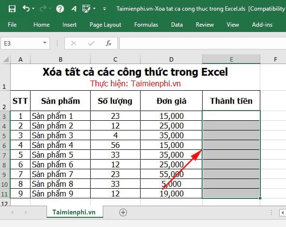 How to Remove All Formulas in Excel 2016, 2010, 2003, 2007, 2013