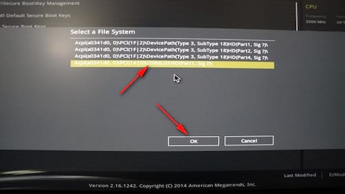 Enabling and Disabling Secure Boot in Asus UEFI BIOS