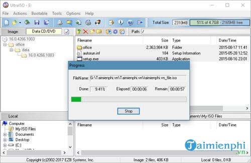 Backup DVD/CD/VCD to ISO with UltraISO