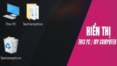 Bringing This PC and Computer Icons to Your Windows 7 and 10 Desktops