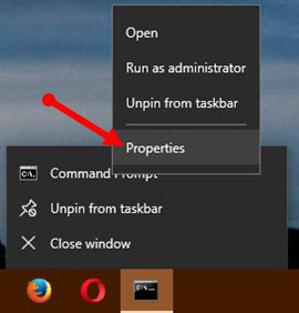 How to Pin Command Prompt to Taskbar and Run with Admin Rights