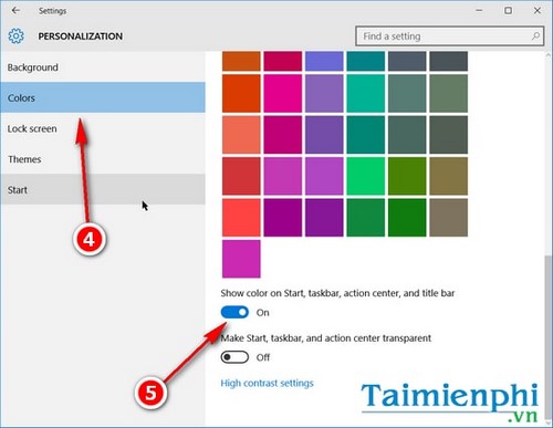 Changing Colors and Adding Transparency to Windows 10 Taskbar