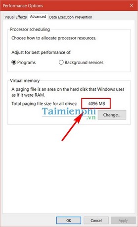Changing the size and location of Pagefile.sys on Windows 10, 8.1, 7