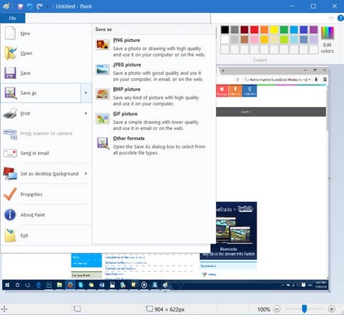 How to Open Paint on Windows 10