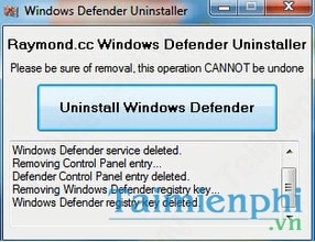 Guide to Removing Windows Defender on Windows 7