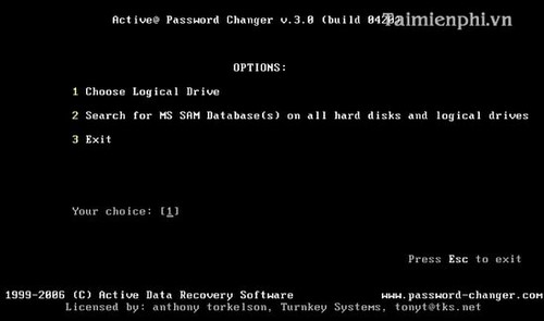 Unlocking, Resetting Password for Windows XP Login