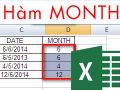 Using the MONTH Function in Excel: Converting Series Numbers into Months