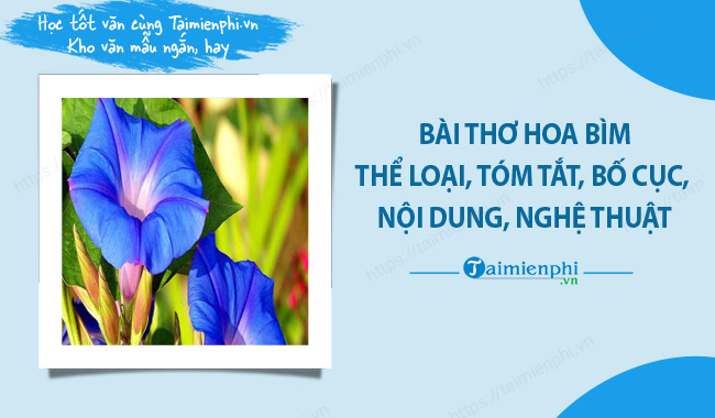 The Bamboo Blossom poem: genre, summary, structure, content, artistry