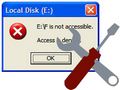 Fixing the 'is not accessible & Access is denied' Error