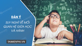 6 outlines Reflecting on the relationship between learning and action