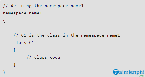 What is Namespace in C#? Definition and Syntax