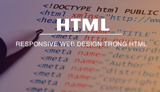 Responsive Web Design in HTML: Automatically resizing and scaling web pages
