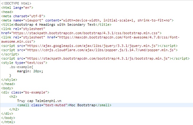 Understanding Typography in Bootstrap
