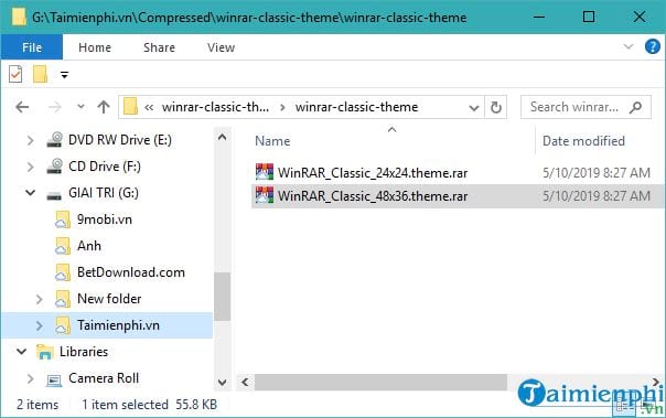 How to Restore Winrar Interface to Classic Default