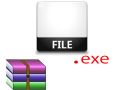 Create compressed exe files and setups using WinRAR