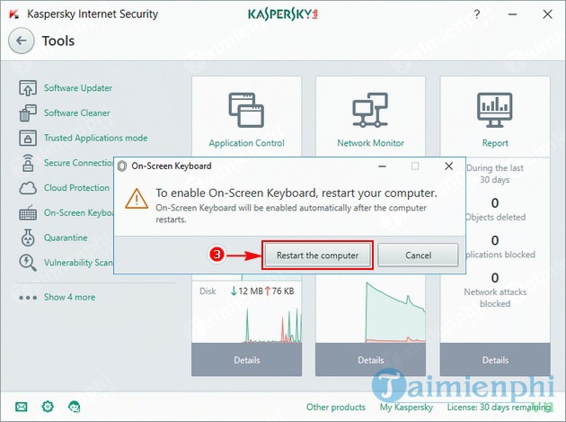 How to Enable Kaspersky Internet Security's On-Screen Keyboard
