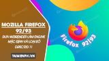 Mozilla Firefox 92/93 to implement WebRender as default engine and phase out