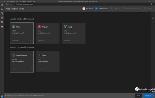 Microsoft Releases Web Template Studio 2.0