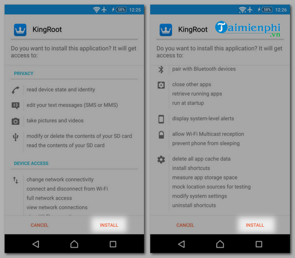 Root Android without a computer using KingRoot - Easy and Convenient