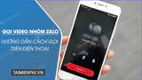Initiating Zalo Group Video Calls on Android and iPhone