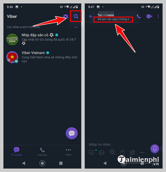 Quickly find out which friends are using Viber on their phones