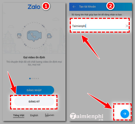 How to register for Zalo: New Zalo registration process, creating a ...