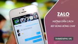 How to Activate Zalo Chat Bubbles like Facebook Messenger