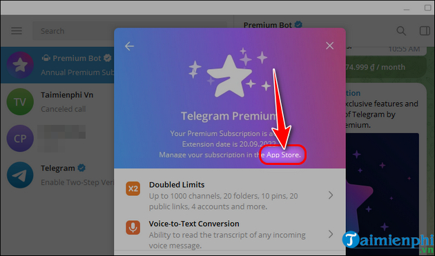 Registering and Cancelling Premium Telegram Easily