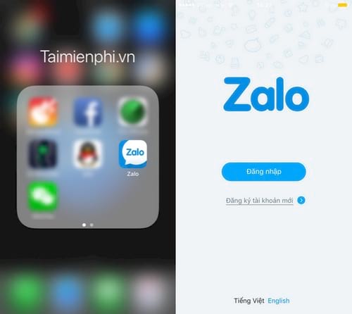 Making Zalo Calls with Visuals