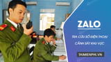 How to Quickly Find Police Phone Numbers via Zalo App