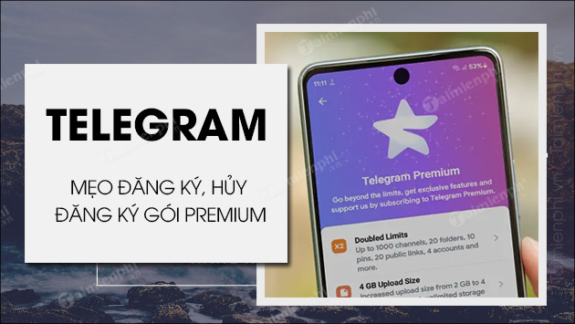 Registering and Cancelling Premium Telegram Easily