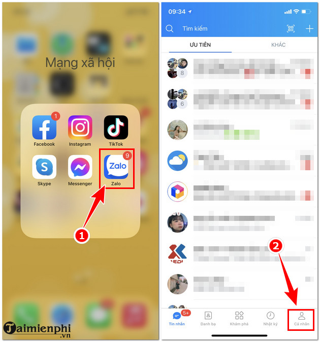 How to Activate Dark Mode on Zalo for Android, iPhone