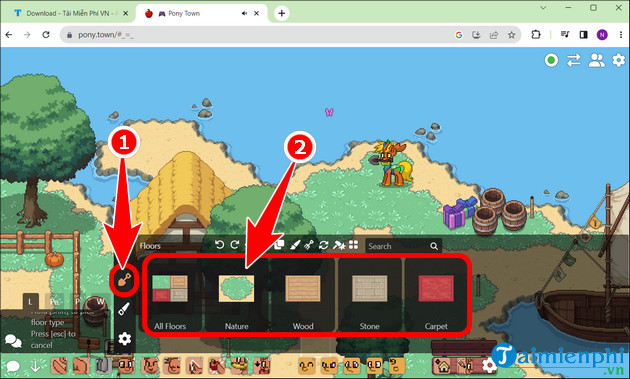 How to Craft Maps in Pony Town, Saving Pony Town Maps on PC & Mobile