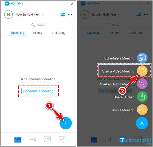 Using ezTalks Meetings for Online Meetings and Learning