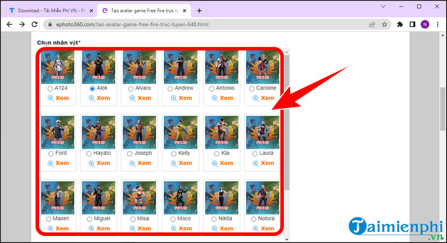 Creating Free Fire Avatars Online for Free
