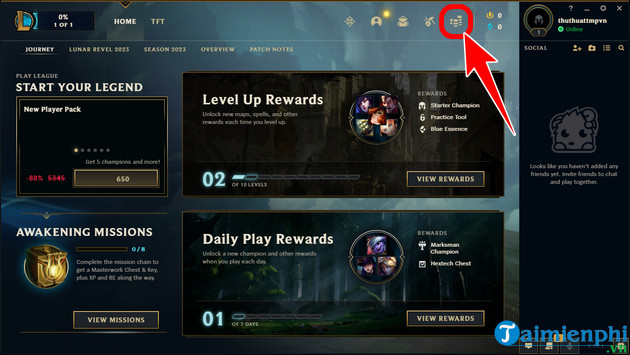 How to change LOL VNG servers, LMHT VNG servers to avoid lag spikes ...