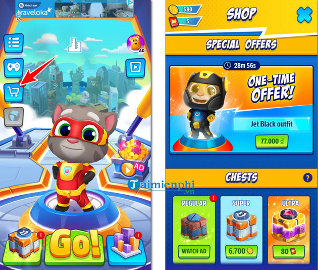 Discover How to Download and Play Talking Tom Hero Dash, Run Game on ...