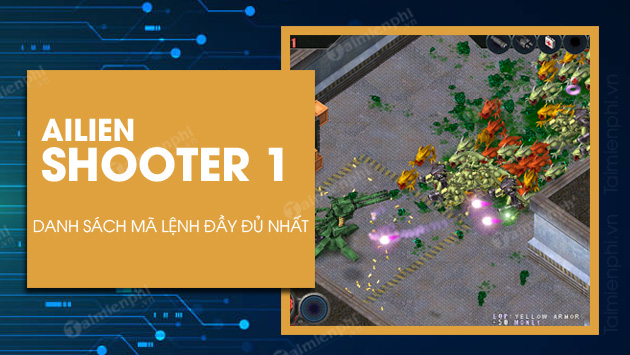 Cheat Codes for Alien Shooter 1, an extraterrestrial monster shooting game