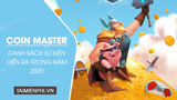 List of Events Happening in Coin Master in 2020