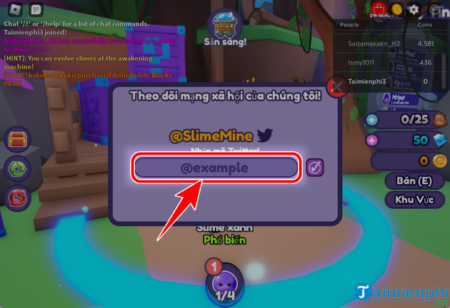 Latest Slime Mine Codes Compilation for Free Lucky and Coin Boost