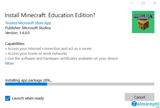 Installation Guide and Gameplay of Minecraft Education Edition