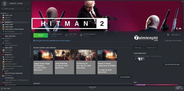 Guide to installing the new Steam Library design interface