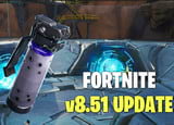 Fortnite Update 8.51 Arrives: Introducing the Shadow Bomb and More