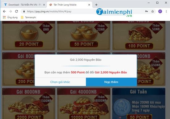 Guide to Topping Up Tan Thien Long Mobile