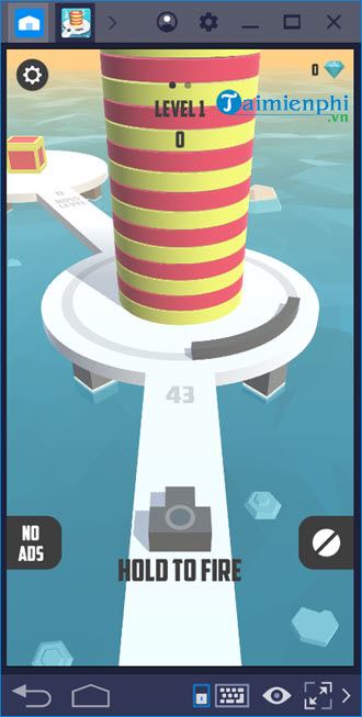 Play Fire Balls 3D on PC using Bluestacks Android emulator