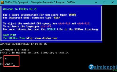 How to Run Mario Typing on Windows 10, 7 using DosBox: Mastering ...