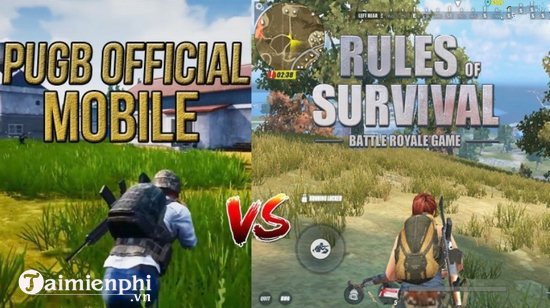 Comparison between PUBG Mobile and RoS Mobile: Which survival game is ...
