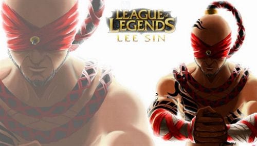 Impressive and Beautiful Lee Sin Wallpaper in League of Legends