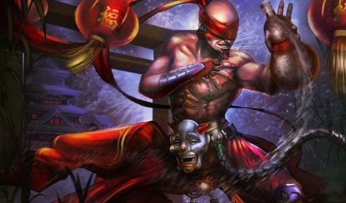 Impressive and Beautiful Lee Sin Wallpaper in League of Legends