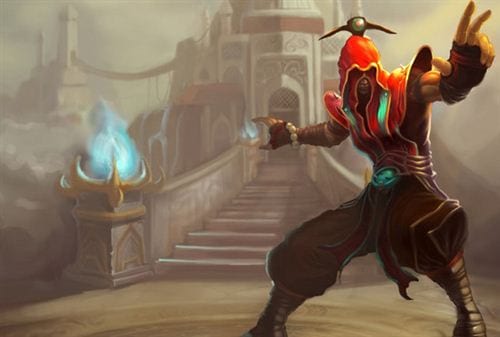 Impressive and Beautiful Lee Sin Wallpaper in League of Legends